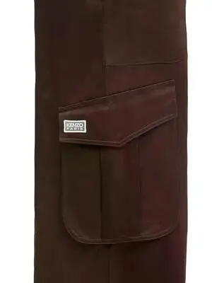 Kenzo Cotton Cargo Trousers