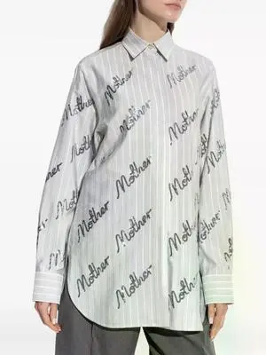 Stella McCartney Sequin Embellished Striped Shirt