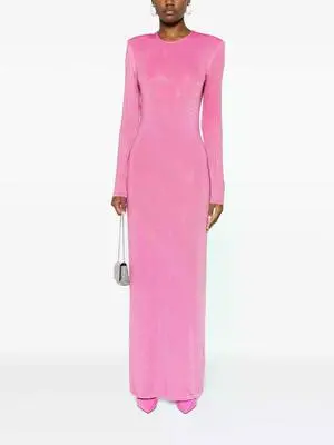 ROTATE BY BIRGER CHRISTENSEN Crystal-embellished Open-back Gown