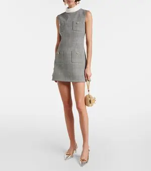 SELF-PORTRAIT Prince Of Wales Check Minidress