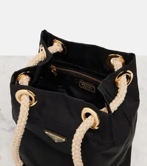 Prada Mariner Re-nylon Small Bucket Bag - Black