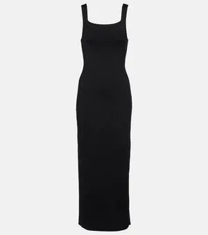 Khaite Dixi Knitted Midi Dress