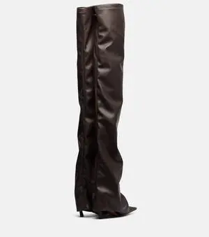 Attico Robin Over-the-knee Boots - Brown