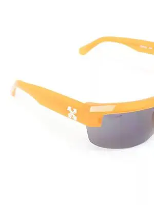 Off-White Toledo Rectangle Frame Sunglasses - Orange