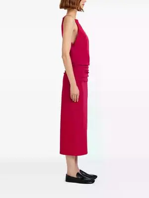 Proenza Schouler Priya Midi Dress - Red
