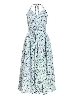 Proenza Schouler White Label Ellison Midi Dress - Blue