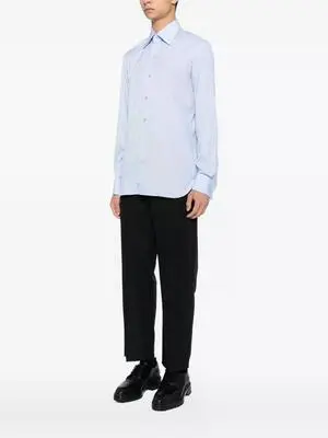 TOM FORD Gingham Shirt - Blue