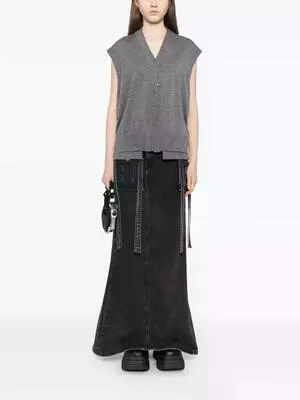 JNBY Wool Knit Waistcoat - Grey