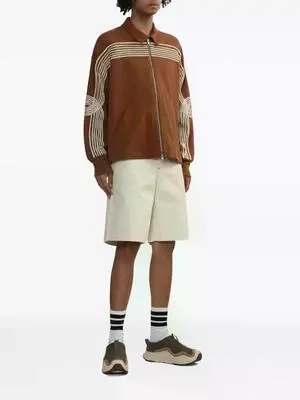 SONG FOR THE MUTE Root Wood Shirt Jacket - Brown
