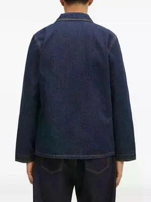 A.p.c. Contrast Pocket Denim Jacket