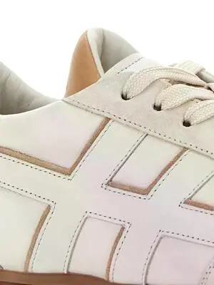 Hogan Olympia Lace-up Sneakers - Neutrals