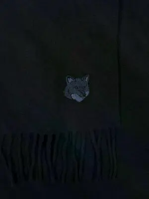 Maison Kitsuné Fox-patch Scarf