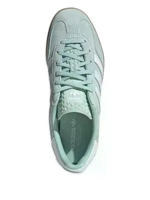 Adidas Gazelle Three-stripe Suede Trainers - Green