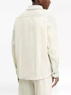A.p.c. Boris Striped Shirt - Neutrals