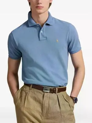 Polo Ralph Lauren Embroidered Logo Polo Shirt - Blue