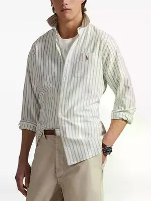 Polo Ralph Lauren Striped Oxford Shirt - White