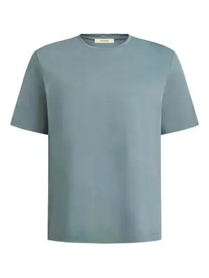 12 STOREEZ Crew-neck T-shirt Blue
