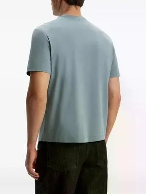 12 STOREEZ Crew-neck T-shirt - Blue