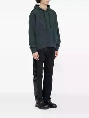 MAISON MARGIELA Star-embroidered Hoodie - Blue