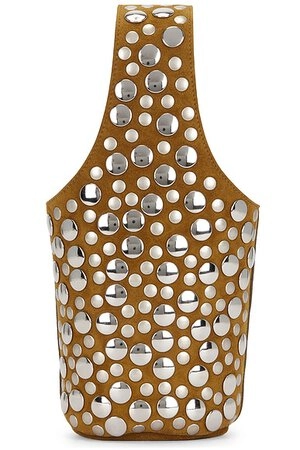 Khaite Livia Small Multi Stud Bag - Mud