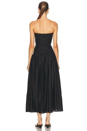 Matteau Strapless Drop Waist Dress