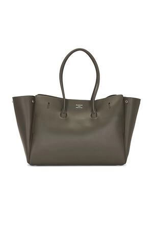 Balenciaga Bel Air Medium Carry Bag - Khaki