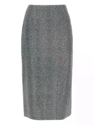 Ermanno Scervino Embellished Pencil Skirt