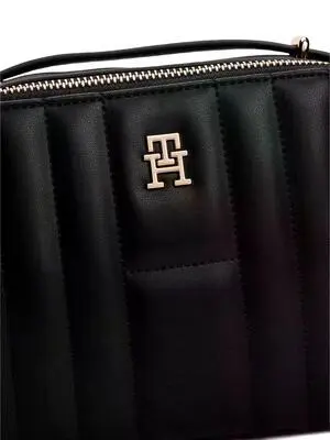 Tommy Hilfiger Quilted Logo Plaque Shoulder Bag