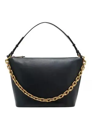 Emporio Armani Medium Leather Tote Bag With Chain Detail