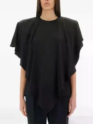 Stella McCartney Draped Blouse - Black