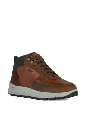 Geox Spherica 4x4 Leather Lace-up Boots