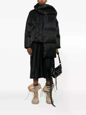 MAISON MARGIELA Quilted Puffer Jacket With Oversized Collar