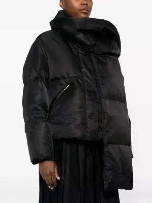 MAISON MARGIELA Quilted Puffer Jacket With Oversized Collar