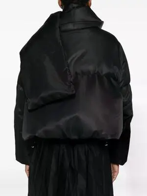 MAISON MARGIELA Quilted Puffer Jacket With Oversized Collar
