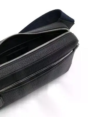 ASPINAL OF LONDON Reporter Compact Leather Messenger Bag