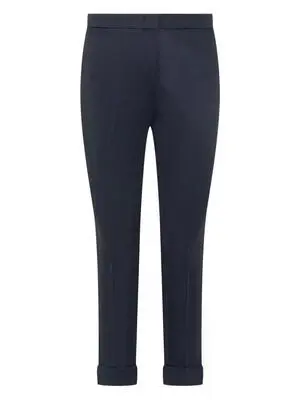 Etro Cropped Trousers - Blue