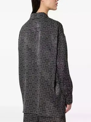Kenzo Geometric Print Shirt