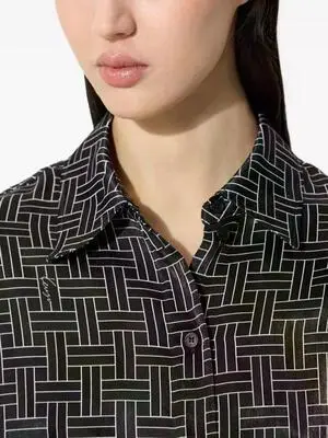 Kenzo Geometric Print Shirt