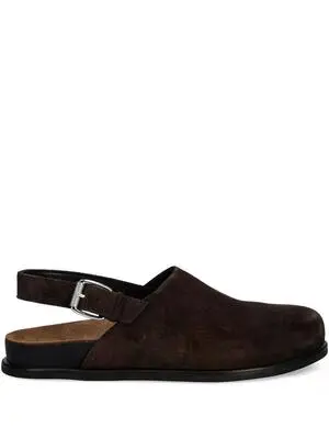 VAGABOND SHOEMAKERS Effie Buckle-fastening Slingback Mules - Brown