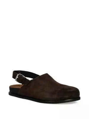 VAGABOND SHOEMAKERS Effie Buckle-fastening Slingback Mules - Brown