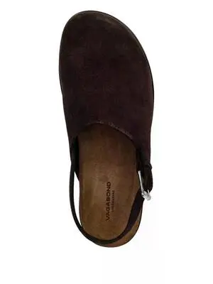 VAGABOND SHOEMAKERS Effie Buckle-fastening Slingback Mules - Brown