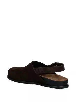 VAGABOND SHOEMAKERS Effie Buckle-fastening Slingback Mules - Brown