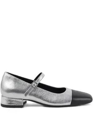 VAGABOND SHOEMAKERS 25mm Debbi Metallic-leather Pumps