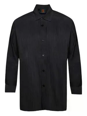 CASELLA MEYER Pleated Long-sleeve Shirt