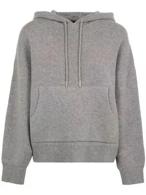 NILI LOTAN Long-sleeve Wool Hoodie