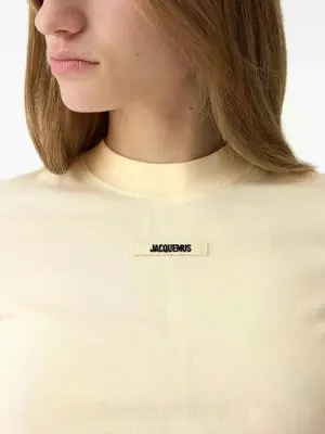 Jacquemus Logo Patch Cotton T-shirt