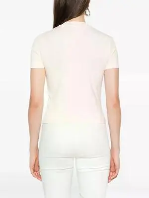 Jacquemus Logo Patch Cotton T-shirt