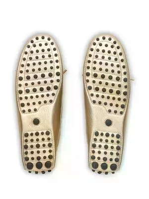 Car Shoe Grained Leather Driving Shoes