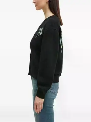 Kenzo Embroidered V-neck Cardigan