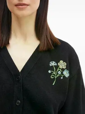 Kenzo Embroidered V-neck Cardigan